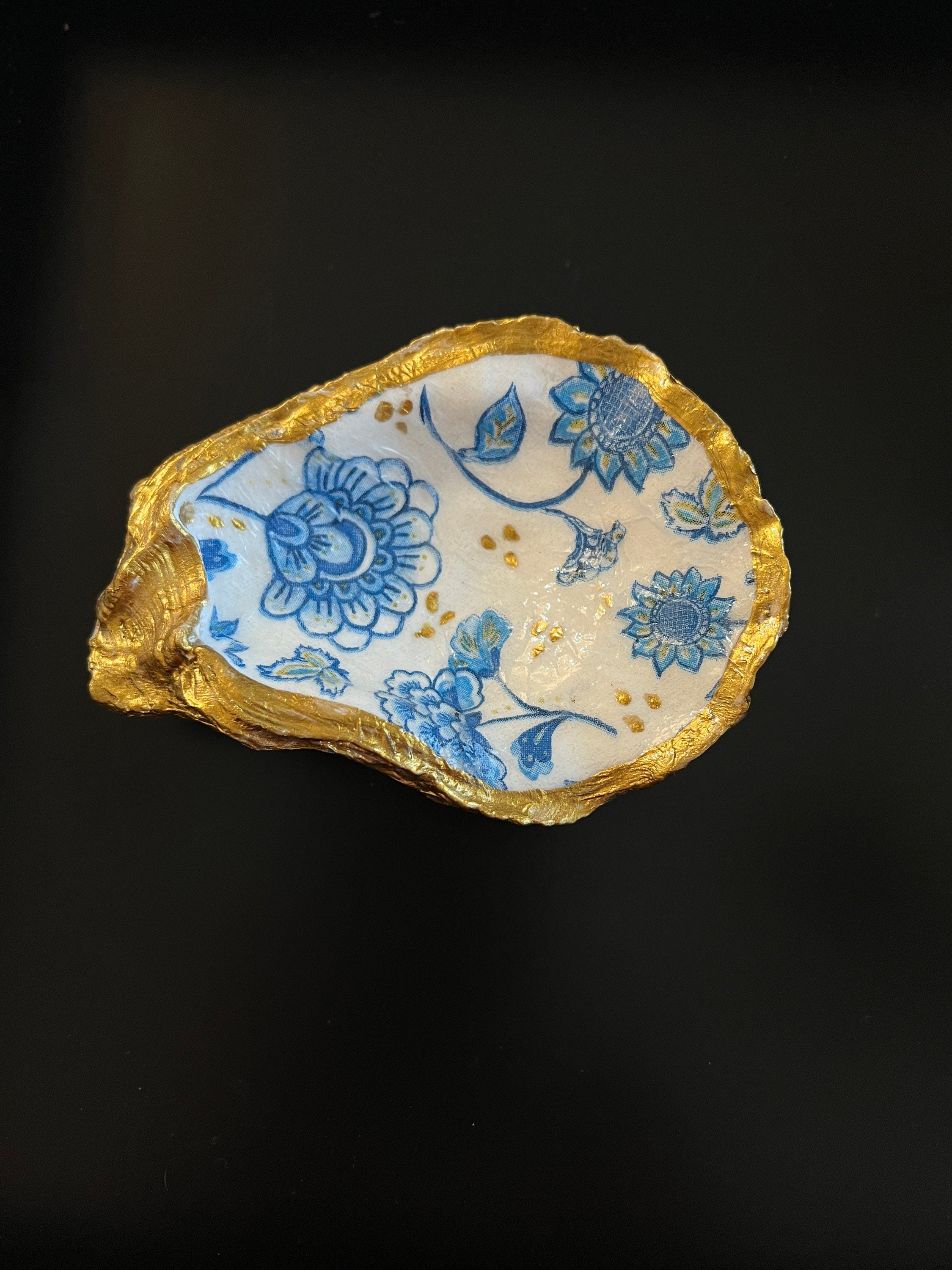 Oyster Chinoiserie Jewelry Plate Oyster Trinket Plate Oyster - Etsy