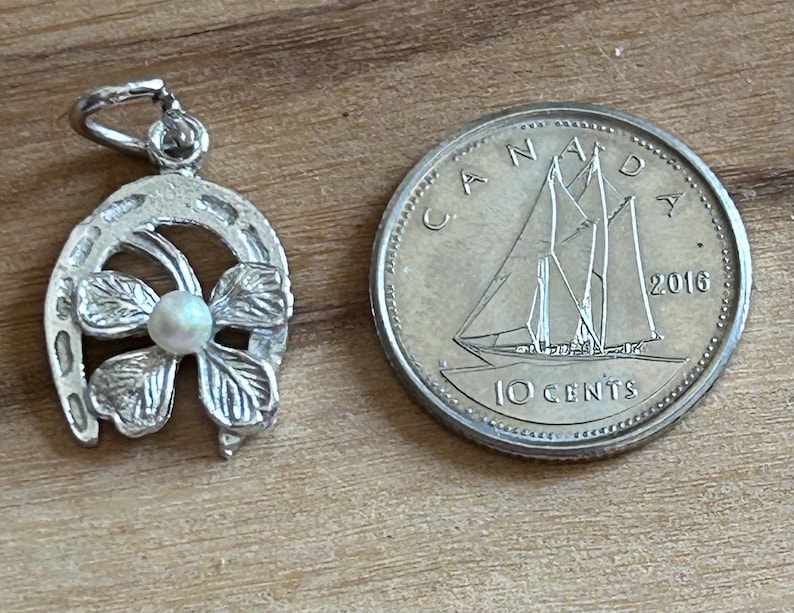 Sterling Silver Good Luck Charm - Etsy