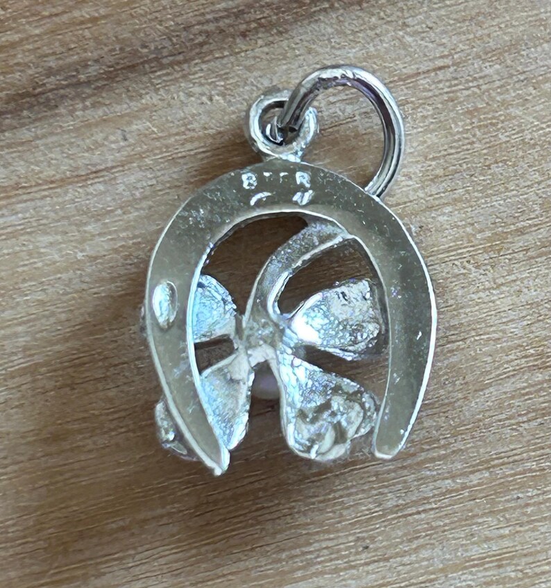 Sterling Silver Good Luck Charm - Etsy