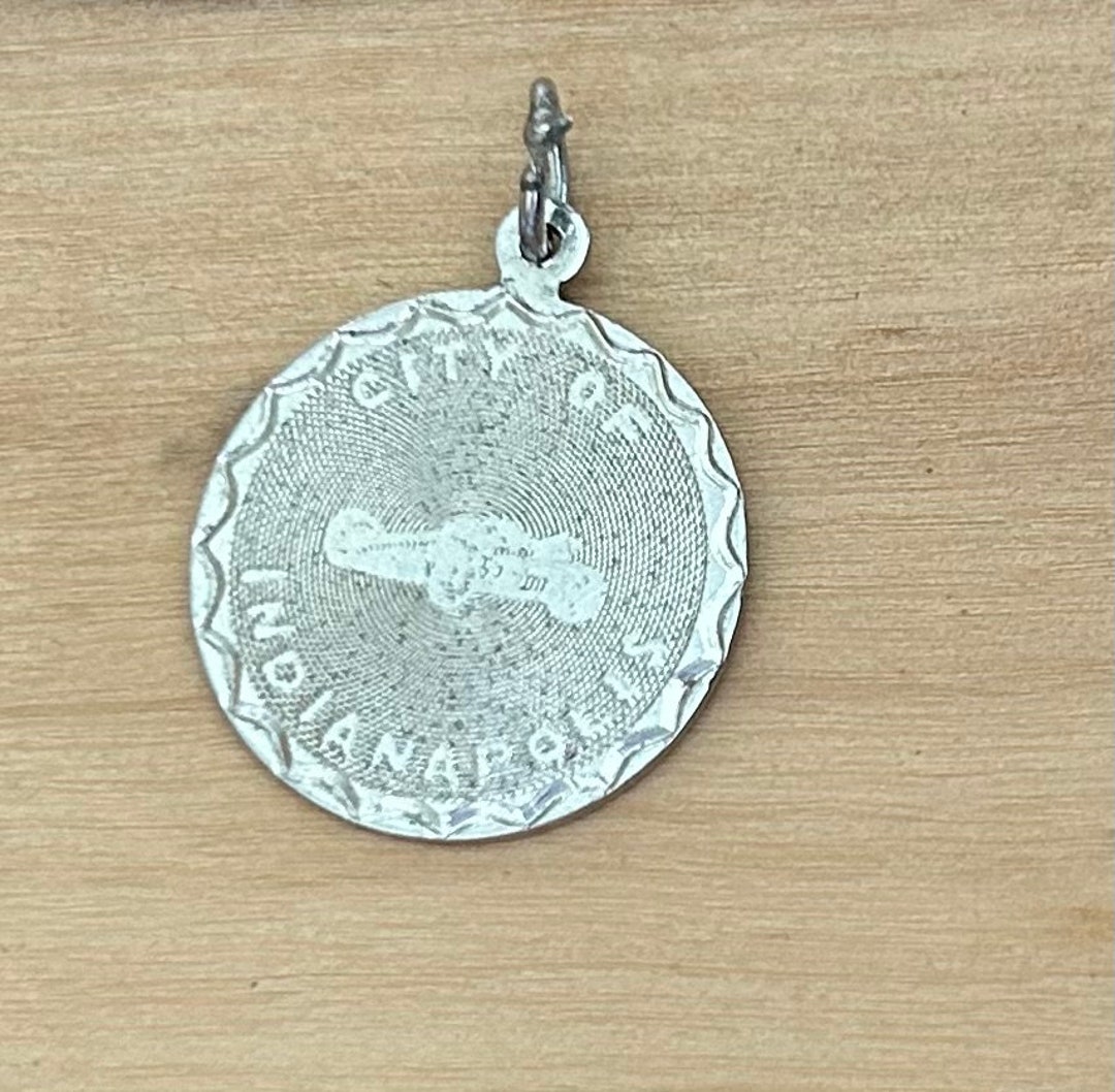 Vintage Sterling Silver Charm City of Indianapolis Indy 500 Souvenir - Etsy