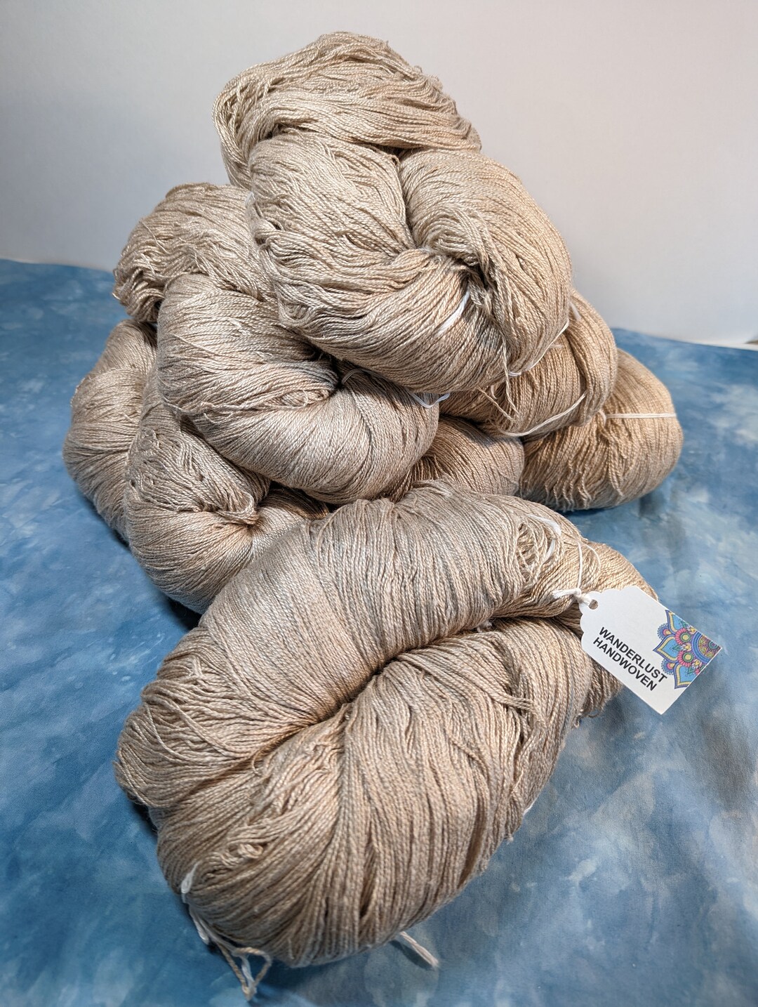 Camel Silk Rose Lace Yarn 235 Gram Skein - Etsy