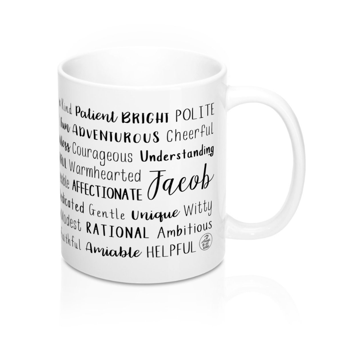 Jacob Coffee Mug Ceramic Personalized Unique Jacob Gift - Etsy