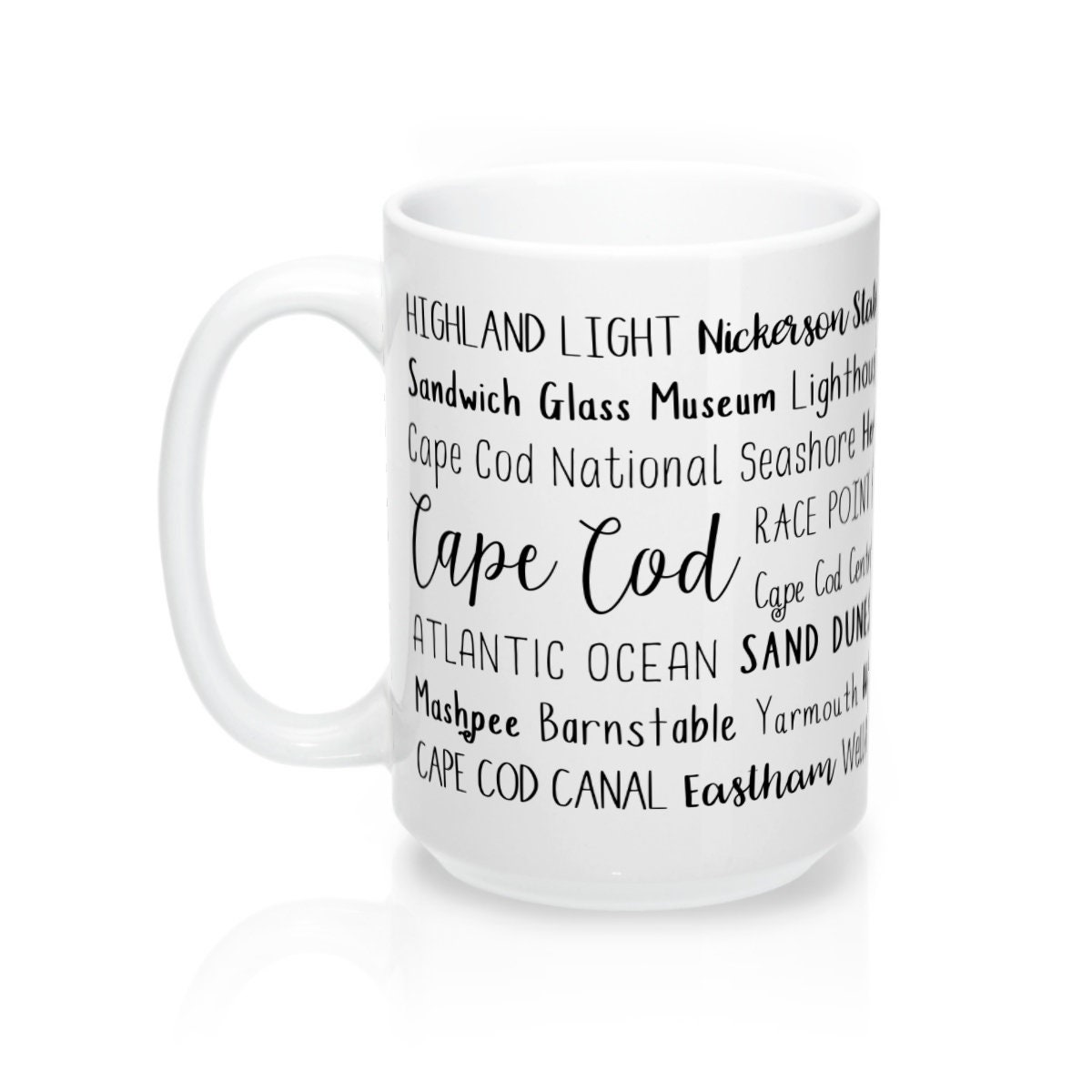 Cape Cod MA Mug Coffee Mug Custom Mug Custom Coffee Mug | Etsy