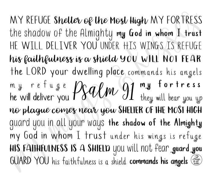 Personalized Psalm 91 Travel Coffee Mug Unique Psalm 91 Gift | Etsy