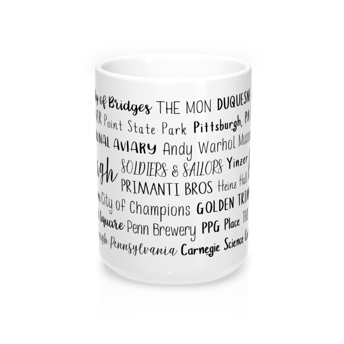 Pittsburgh PA Mug Coffee Mug Pittsburgh Pittsburgh PA - Etsy