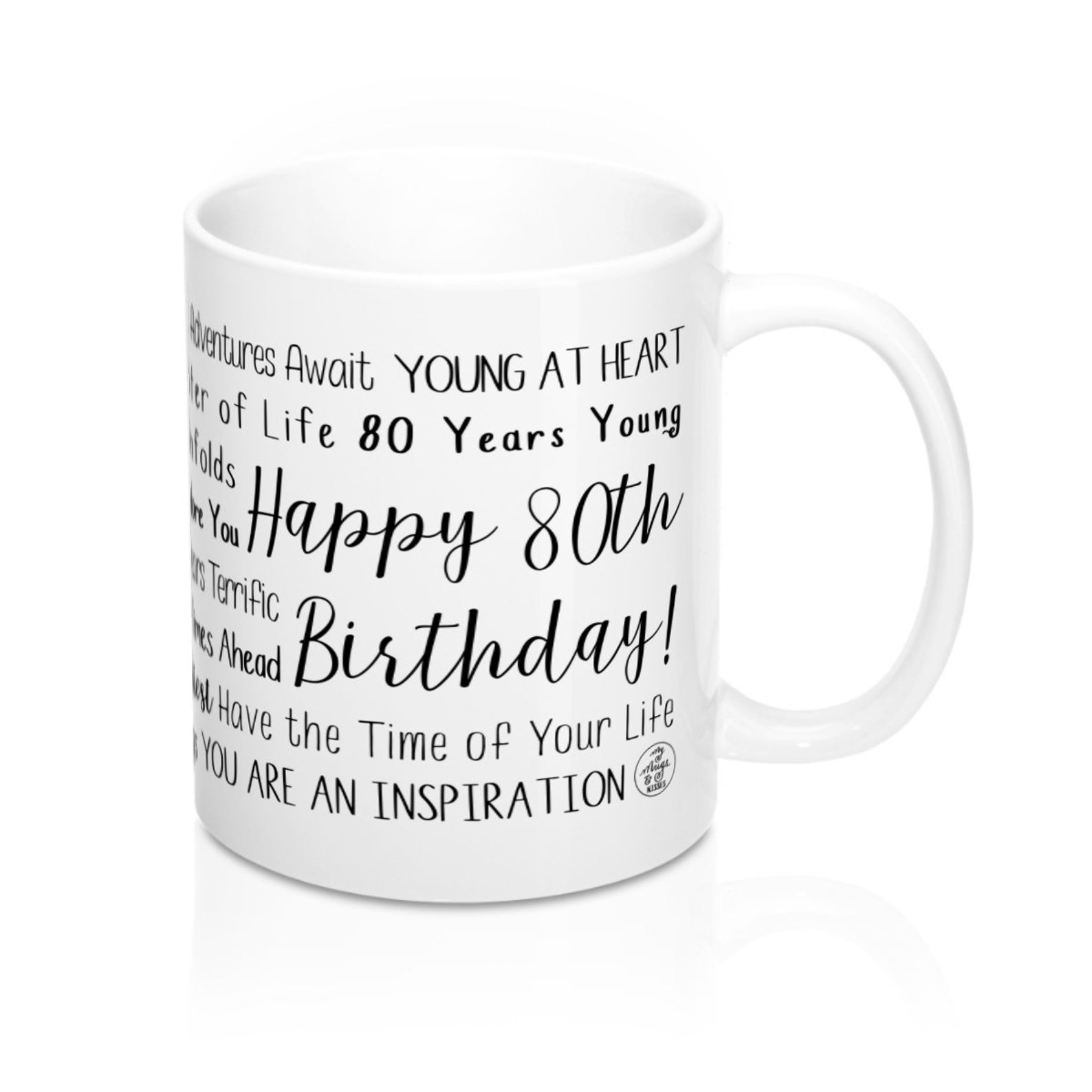 80th Birthday Mug | 80th Birthday | Coffee Mug | Custom Mug ...