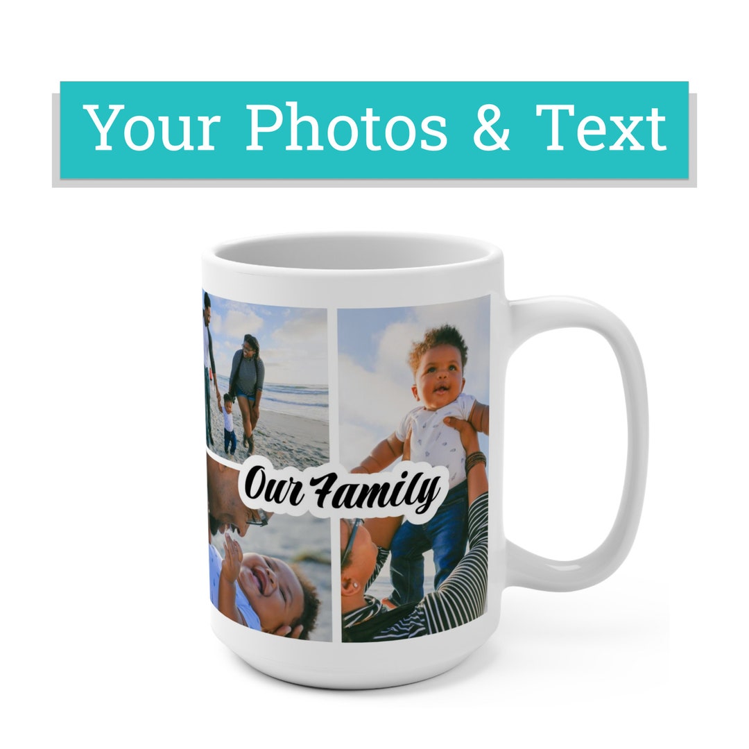 Custom Photo Mug | Wrap Around Picture Mug | Photo Coffee Mug | Custom ...