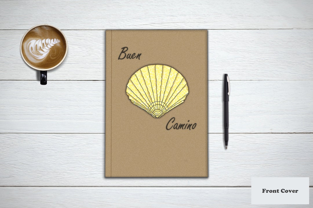 CAMINO DE SANTIAGO Journal and Notebook. Pilgrimage Travel Diary. Buen ...