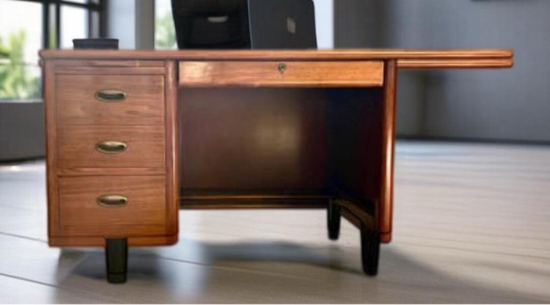 Mid Century Modern Desk by Hoosier - Etsy