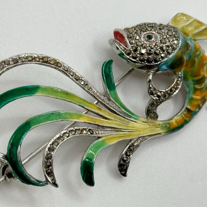 Enamel Fish - Etsy