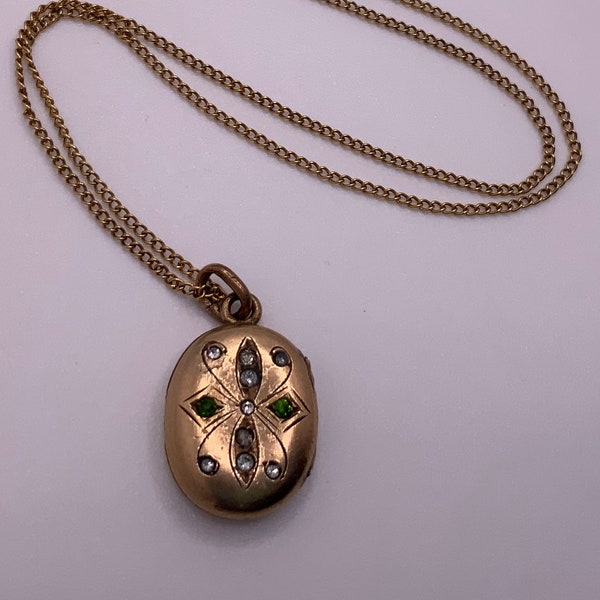 Gold Antique Locket - Etsy