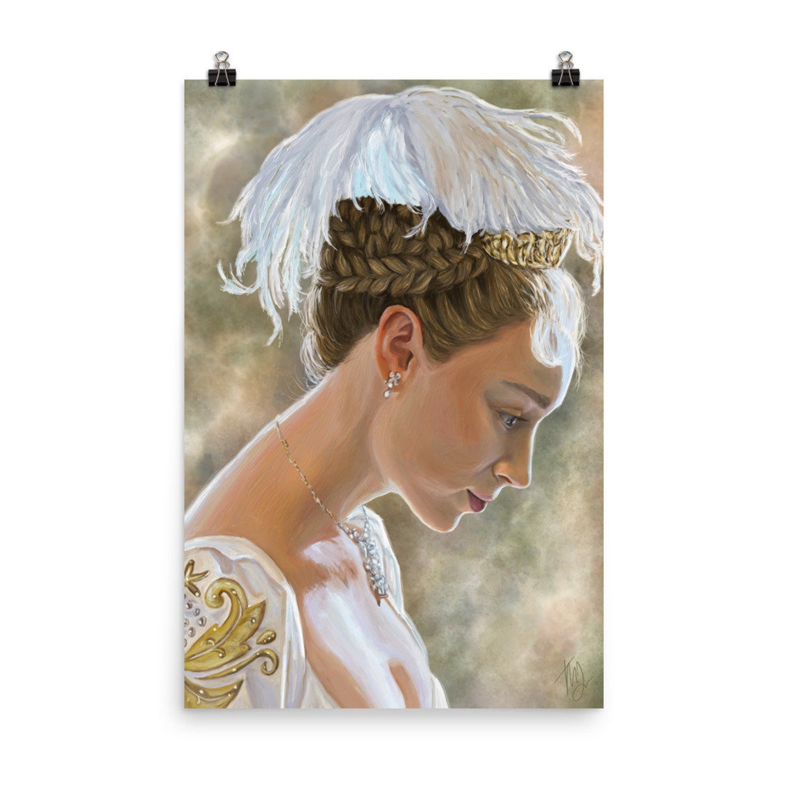 Daphne Bridgerton Inspired Art Print Poster Netflix Room - Etsy