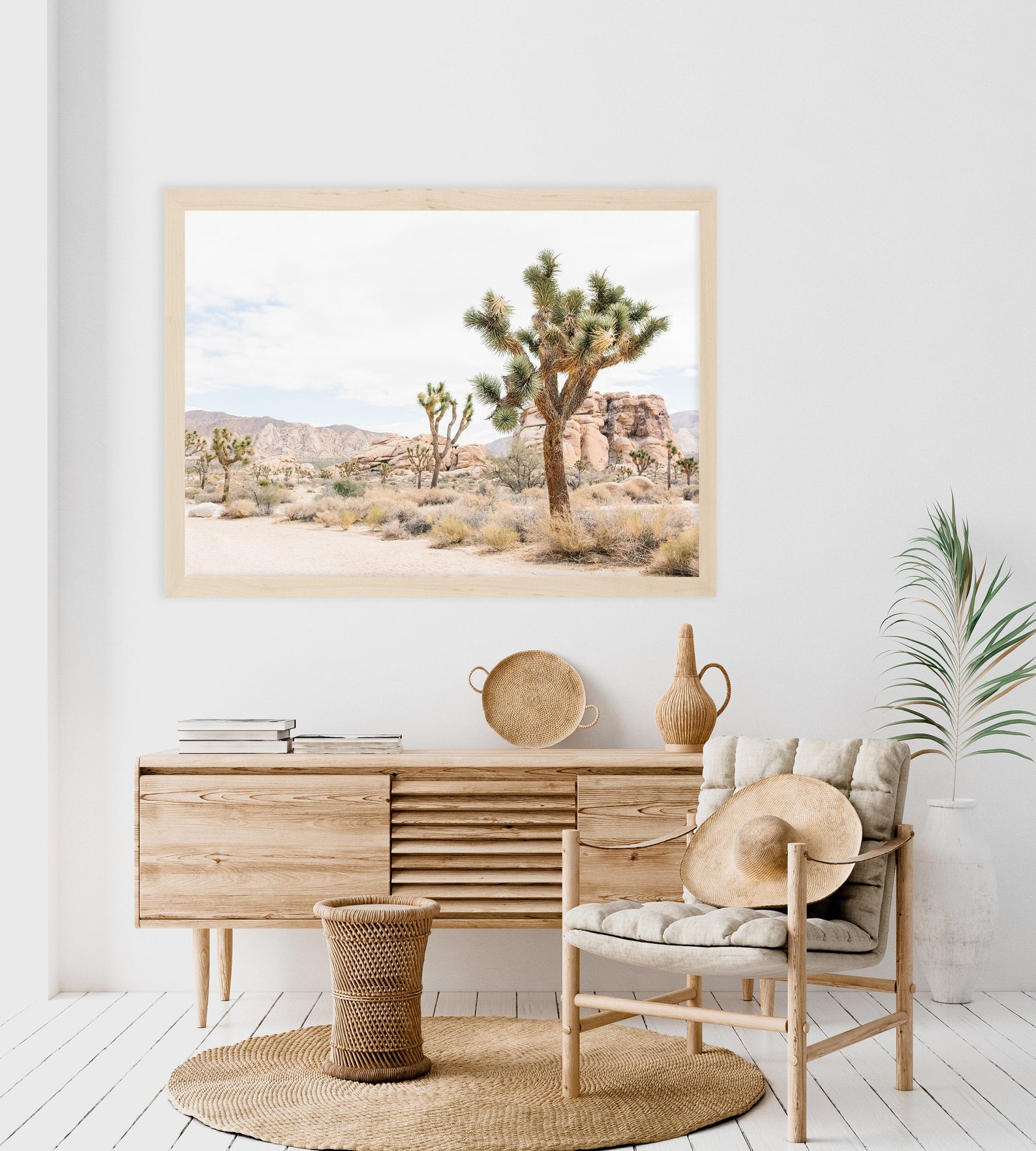 Joshua Tree Print, Landscape Photography, Boho Wall Art, Large Wall ...