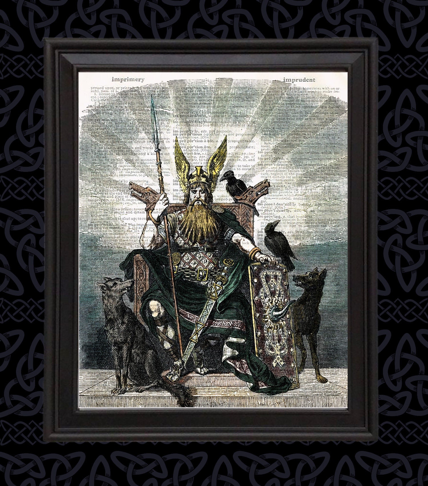 Viking Throne Of Odin
