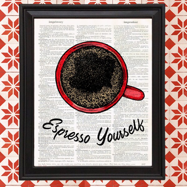Espresso Yourself - Etsy