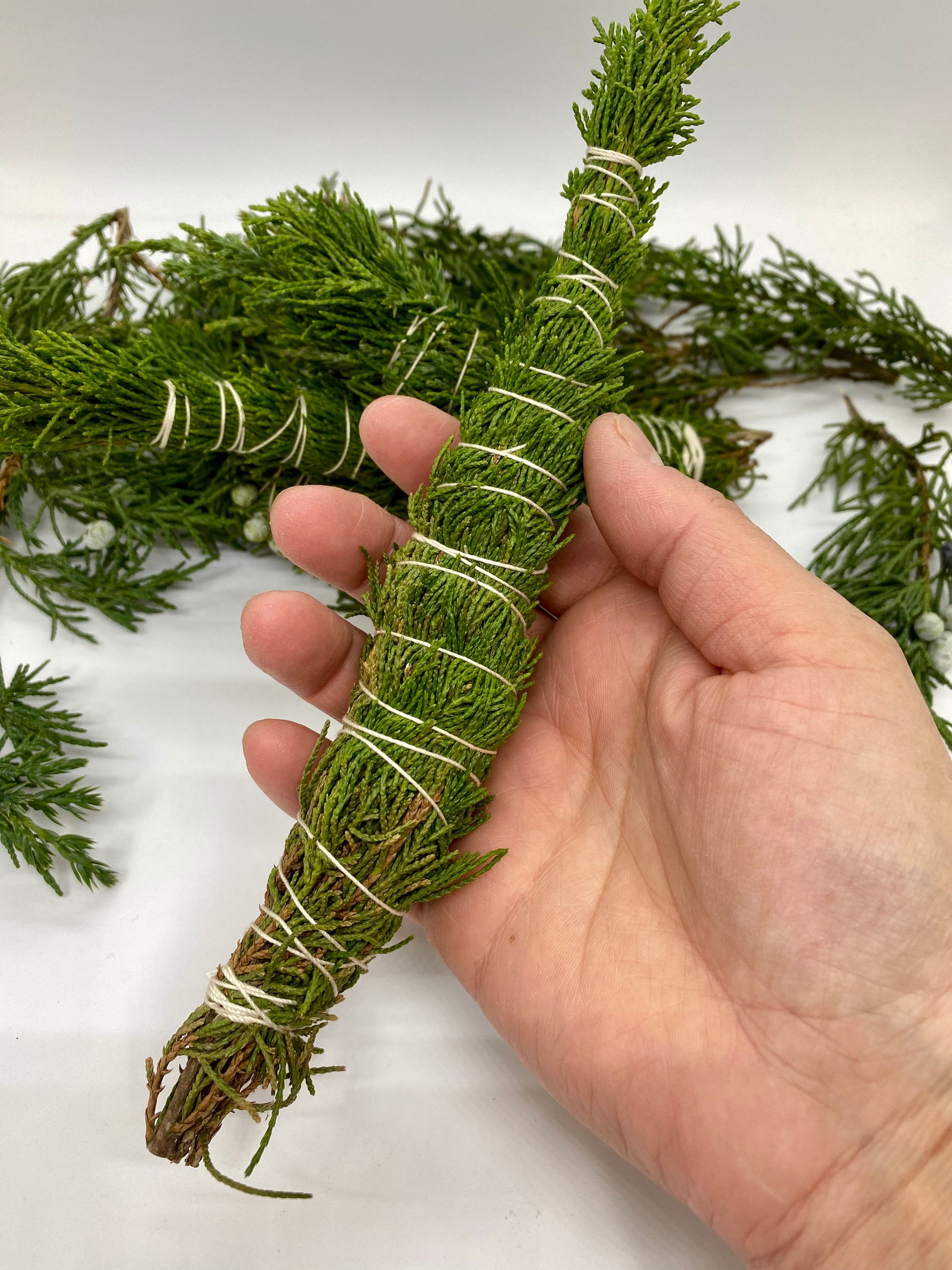 Juniper Smudge Bundles - Sold Individually - Organic - Native American Made