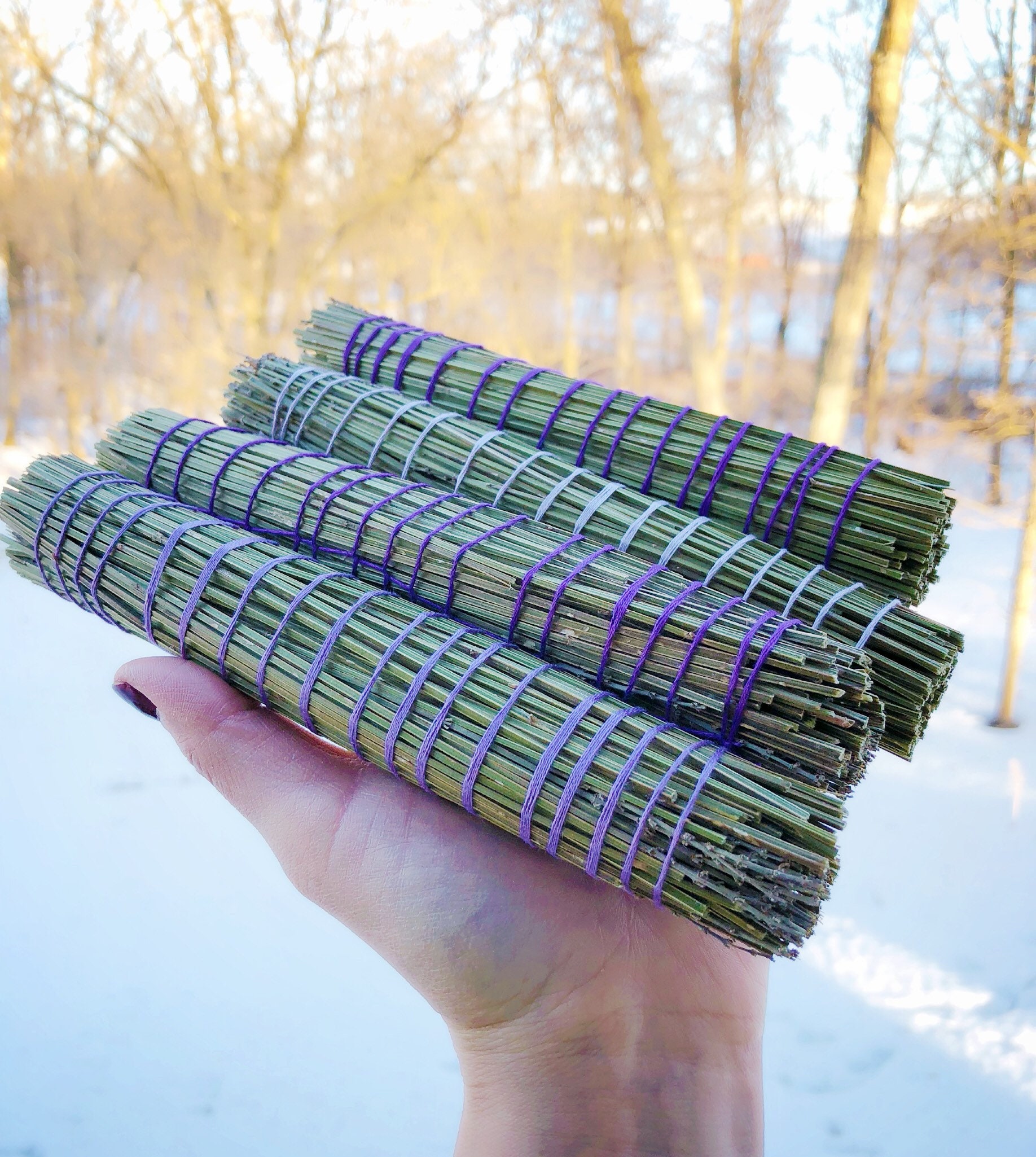 Lavender Smudge Sticks - Sold Individually - 8 Smudge Sticks - Organic ...