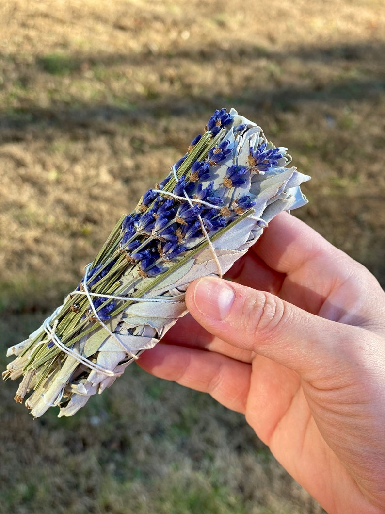 White Sage & Lavender Smudge Bundles Sold Individually - Etsy