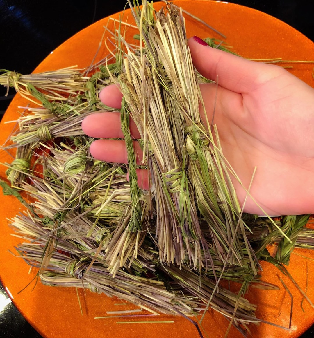 Loose Sweetgrass - 1oz Bag Sweetgrass - Organic Sweetgrass - Native ...