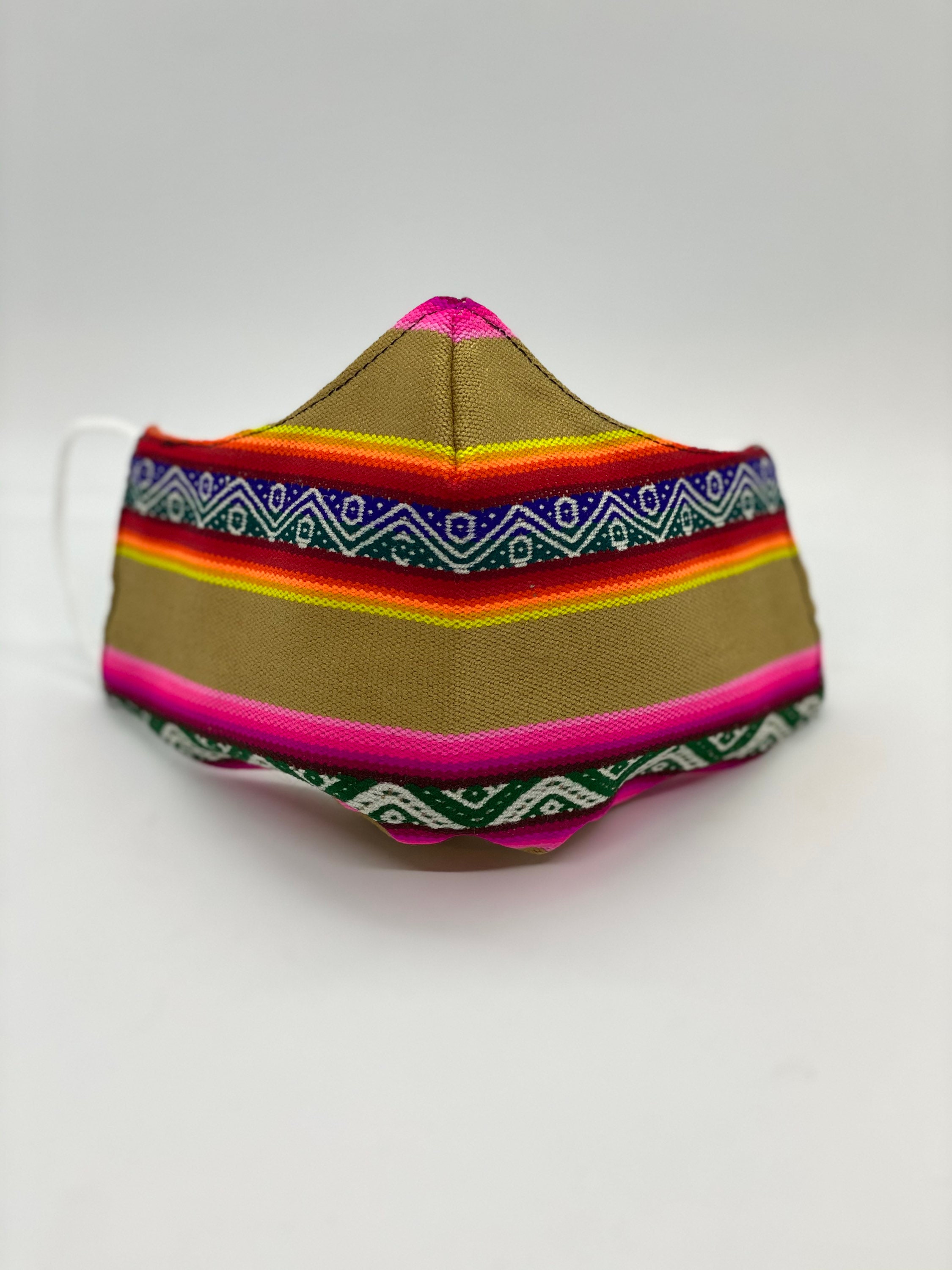 Organic Cotton Face Mask - Native American Face Mask - Handmade Mask ...