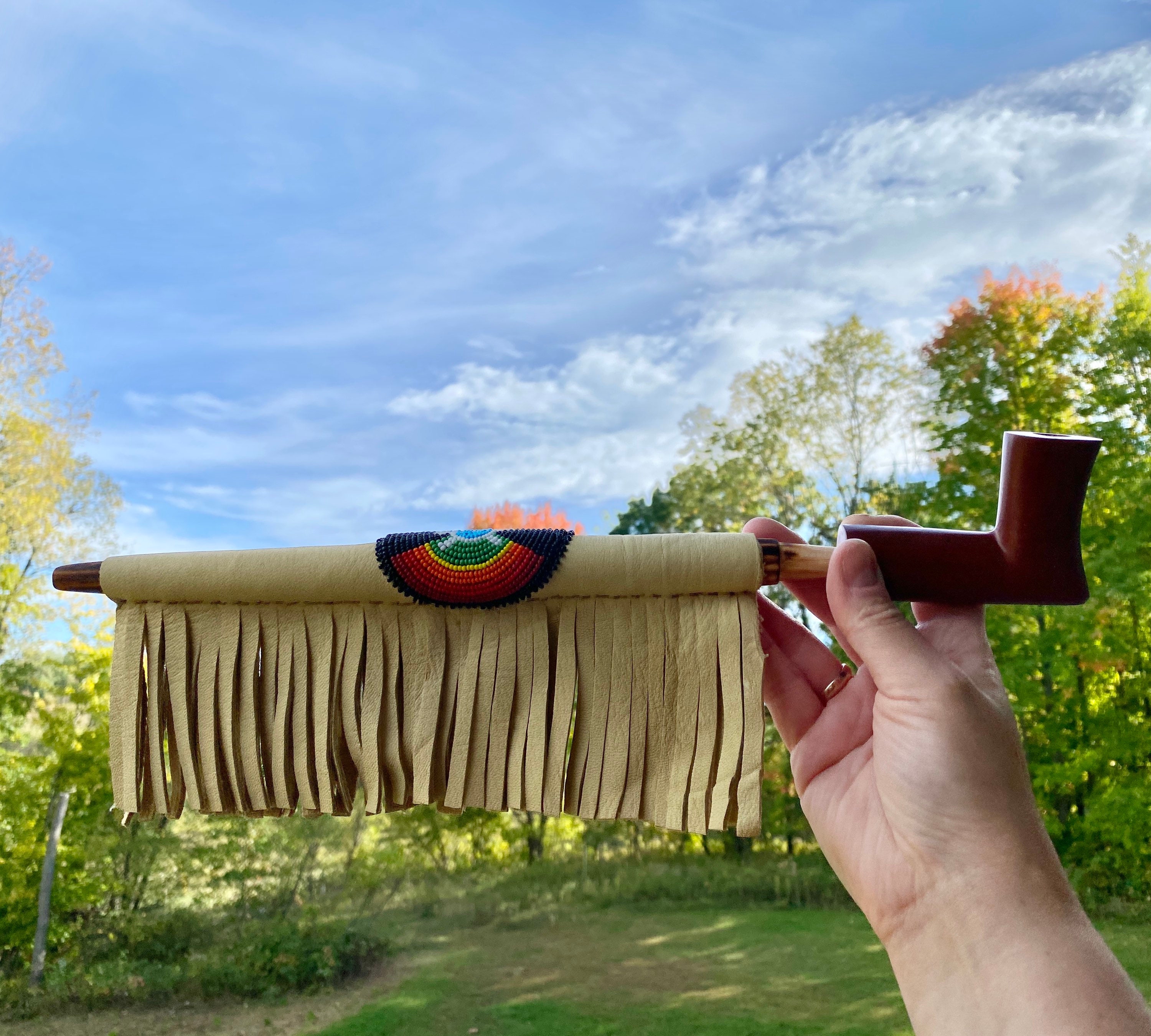 Authentic Native American Peace Pipe Clearance
