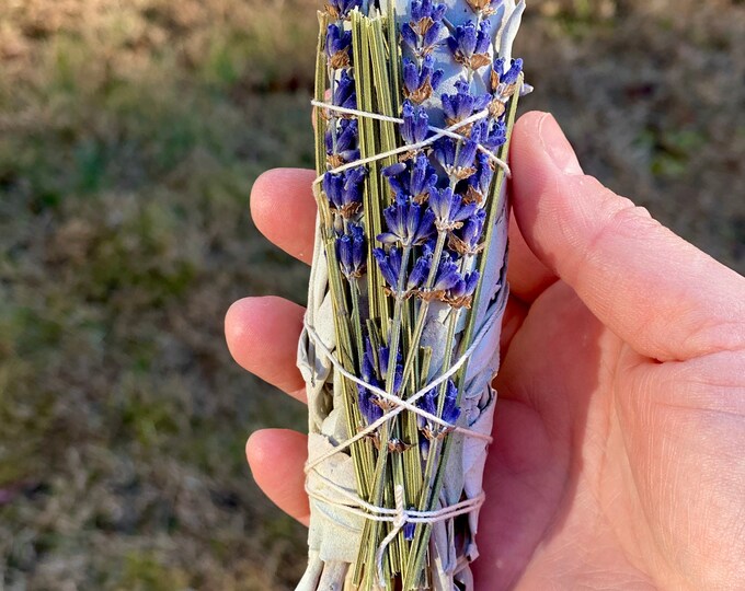 White Sage & Lavender Smudge Bundles Sold Individually - Etsy