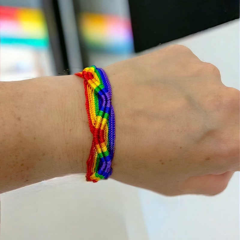 Rainbow Friendship Bracelets - Etsy
