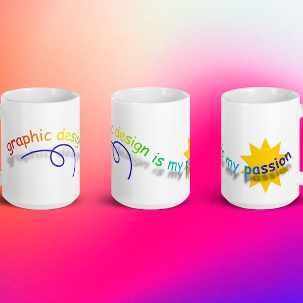 Graphic Designer Mug - Etsy