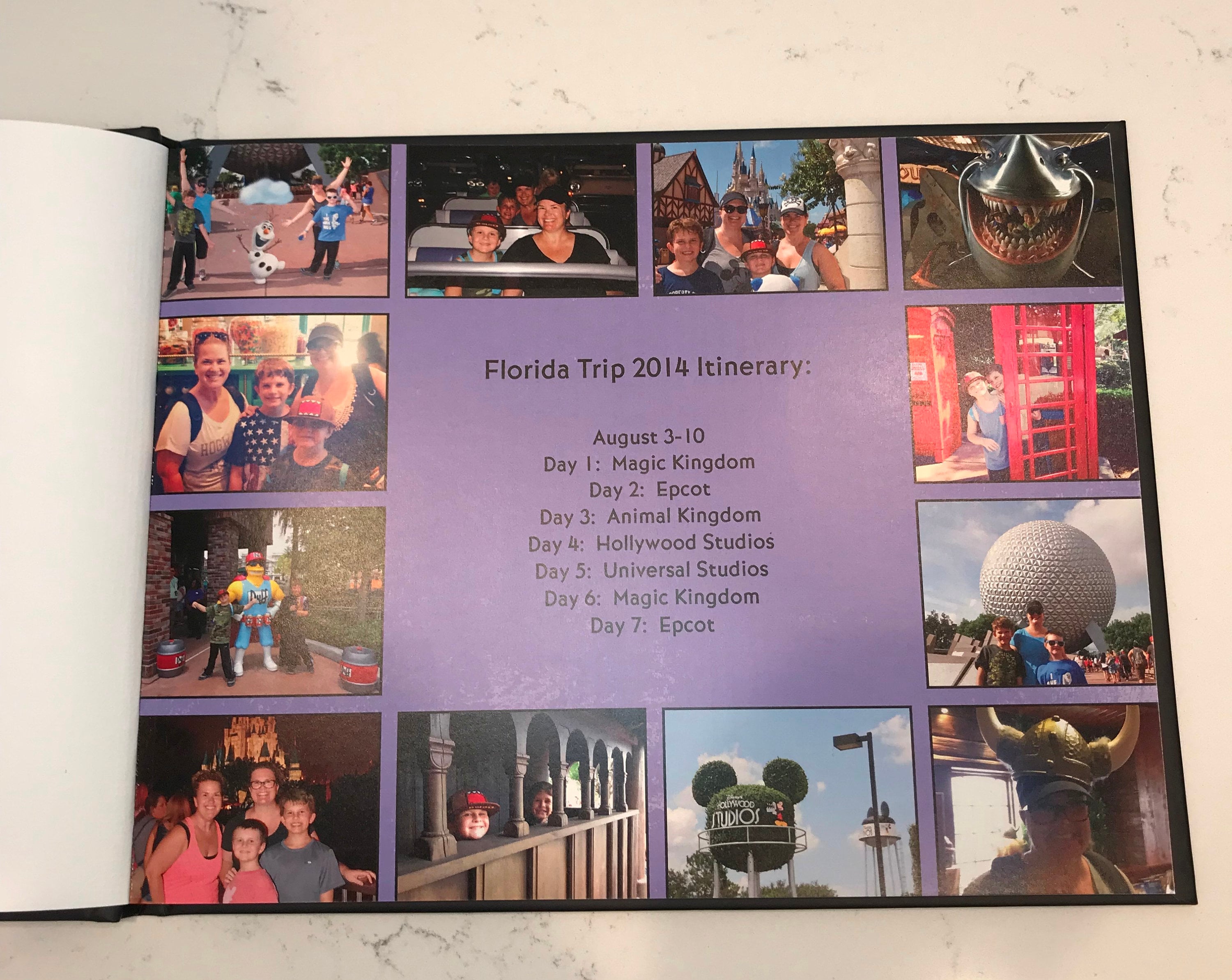 8"x11" Book 50 Pages, Designed From Your Photos. Custom Shutterfly Book ...