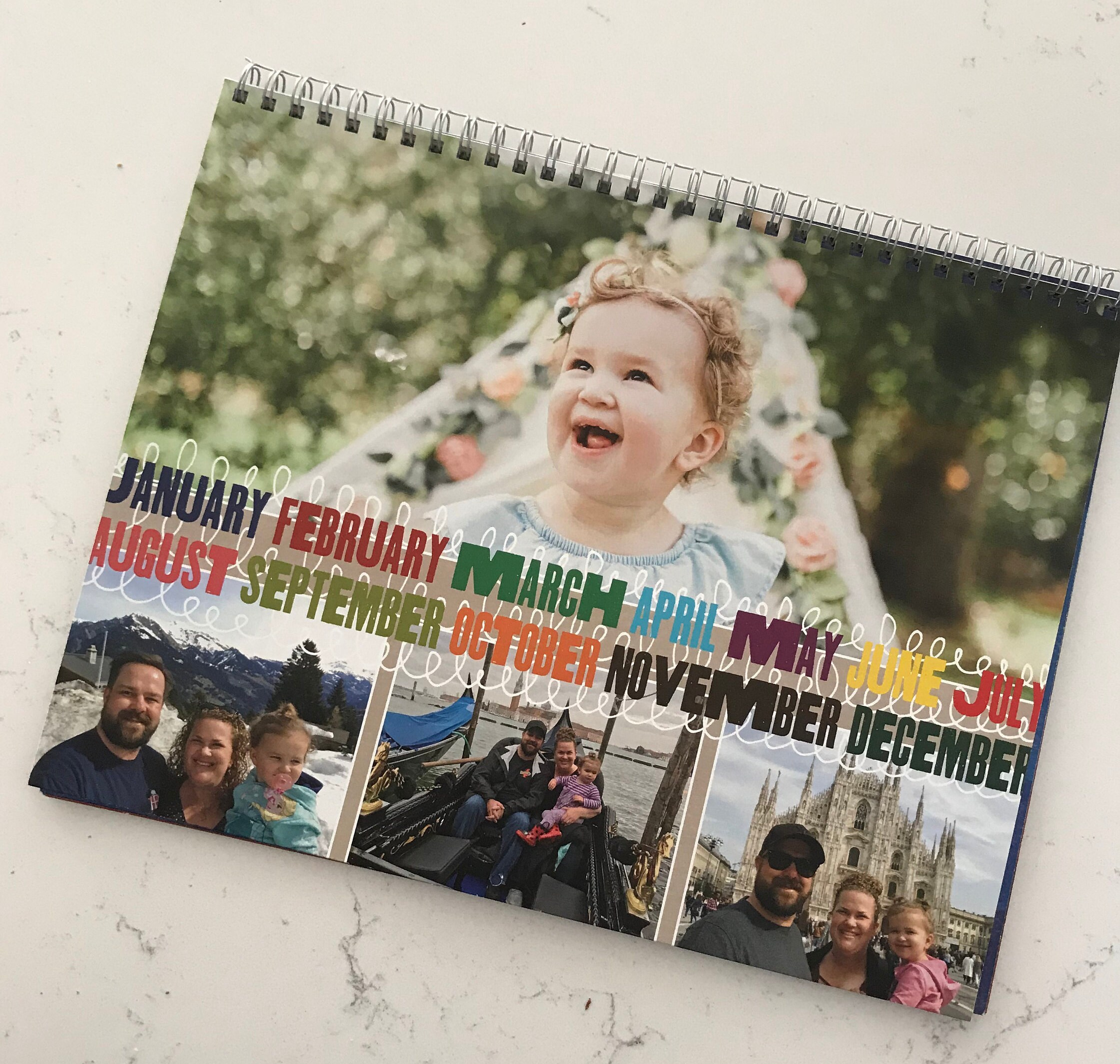 Custom Calendar For Shutterfly Etsy