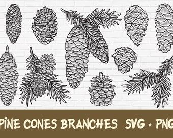 Christmas Decorative Elements SVG Files for Silhouette Cameo and Cricut ...