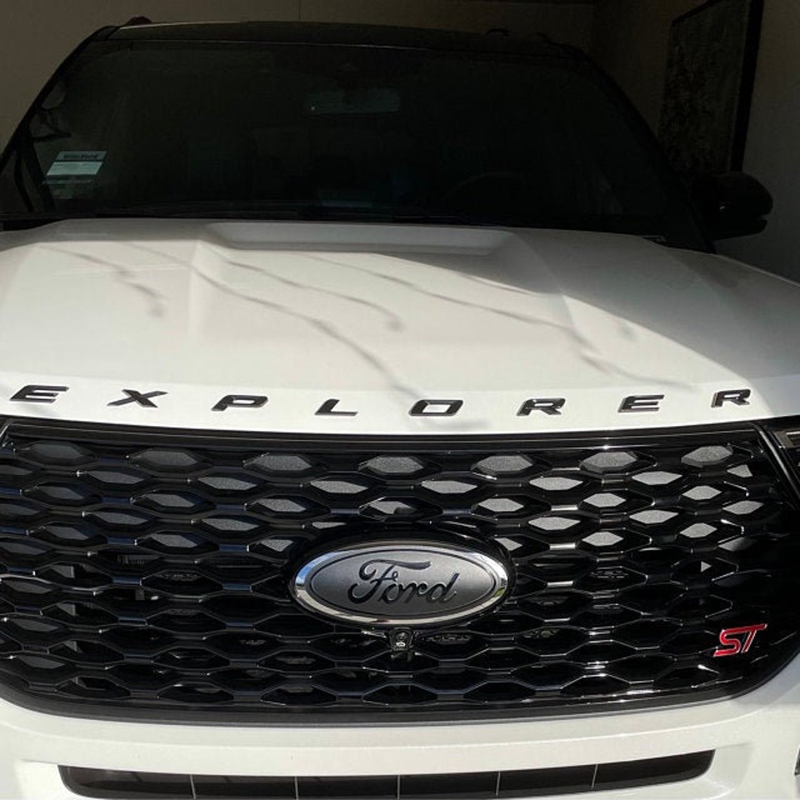 Ford Explorer 2020-2021 Emblem Overlay Badge Decal BLACKOUT | Etsy