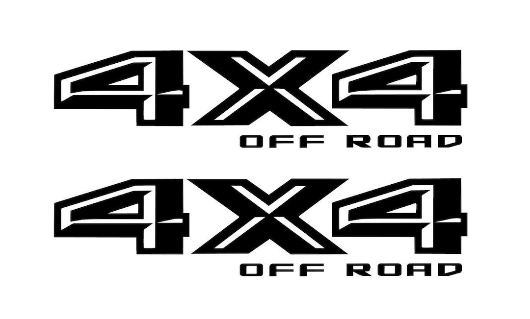 4X4 off Road Vinyl Decal Stickers Precut | Pair - Etsy