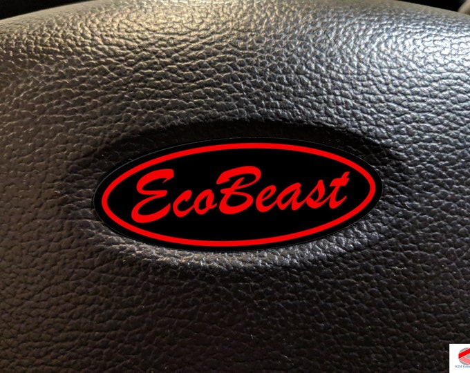 Gel Coated domed FORD ECOBEAST 4WD Emblem Overlays: Explorer, Escape - Etsy