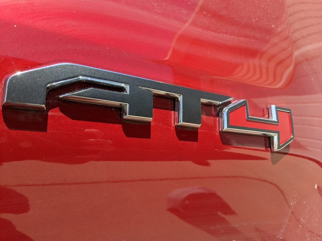 Sierra AT4 Badge Emblem Overlay DECALS Compatible With GMC Sierra - Etsy