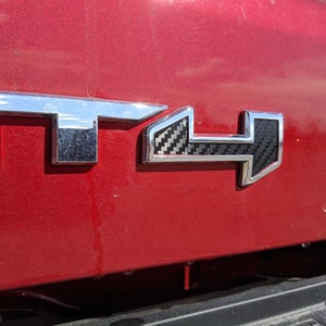 Sierra AT4 "4" Badge Emblem Inlay DECALS Compatible With GMC Sierra - Etsy