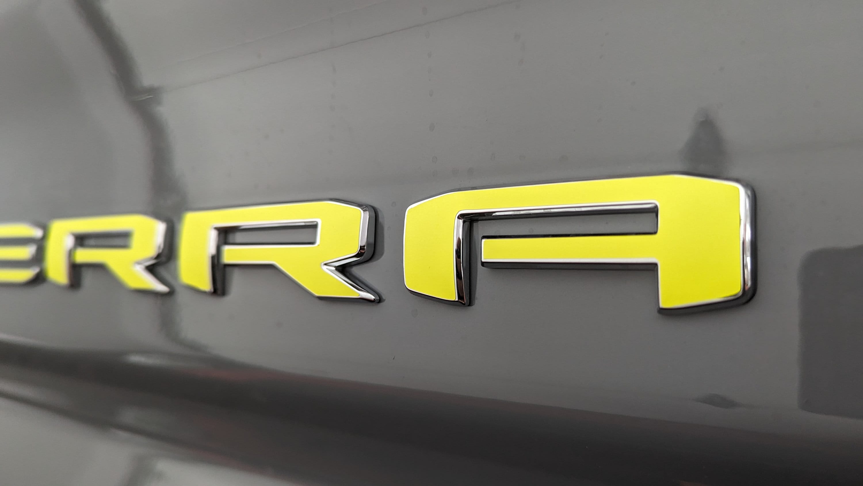 2019-2026 SIERRA Badge Emblem Overlay DECAL Letters Compatible With GMC ...