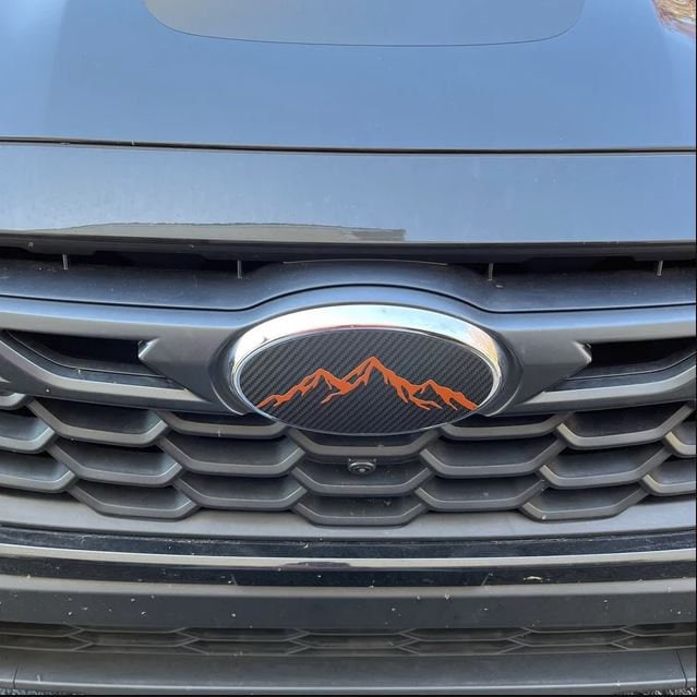 Emblem Overlay DECALS Compatible With Subaru Ascent 2023-2024 | Front ...