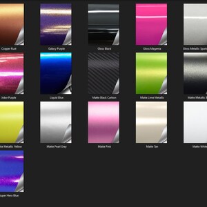 Pontiac G8 Door Handle Overlay Decal Sticker SET - Etsy