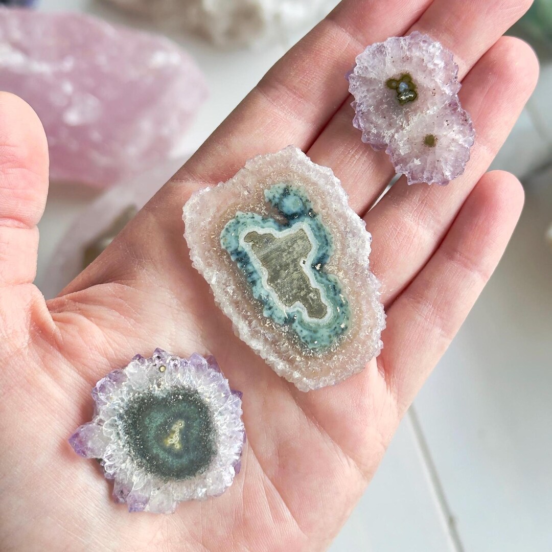 Amethyst Stalagtite Slice From Brazil - Etsy