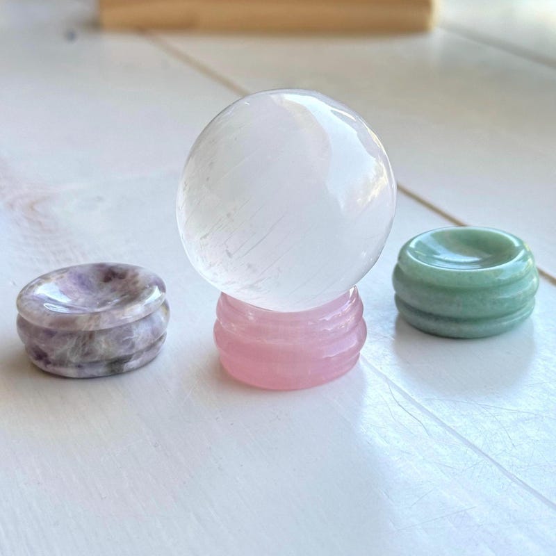 Stone Sphere Stand - Etsy