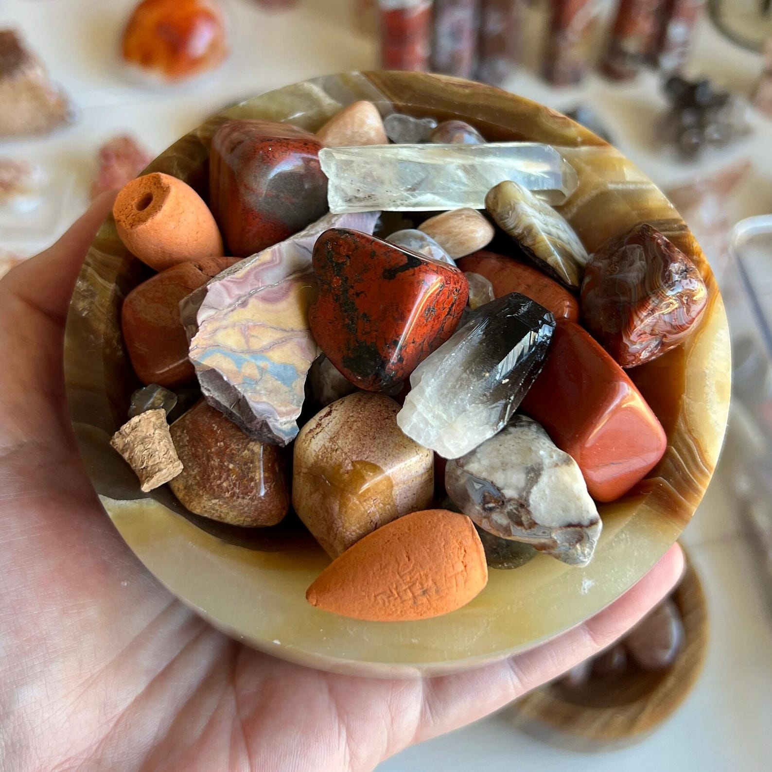 Fireside Moon Mix Mystery Crystal Scoop Crystal Confetti - Etsy
