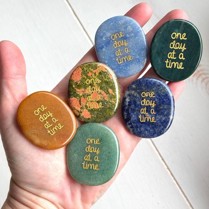 Affirmation Stones - Etsy