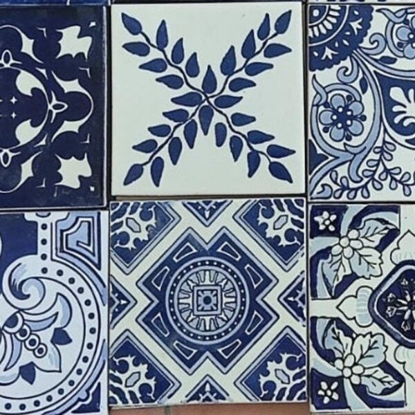 Mexican Tiles 6x6 - Etsy