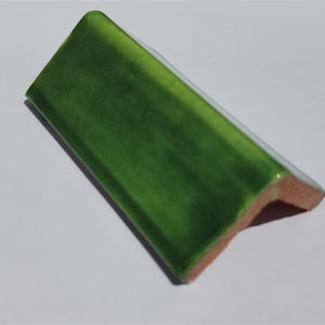 1 V Cap Tile 2x2x4 Inch Mexican Ceramic Hand Made Tiles #S001 - Etsy