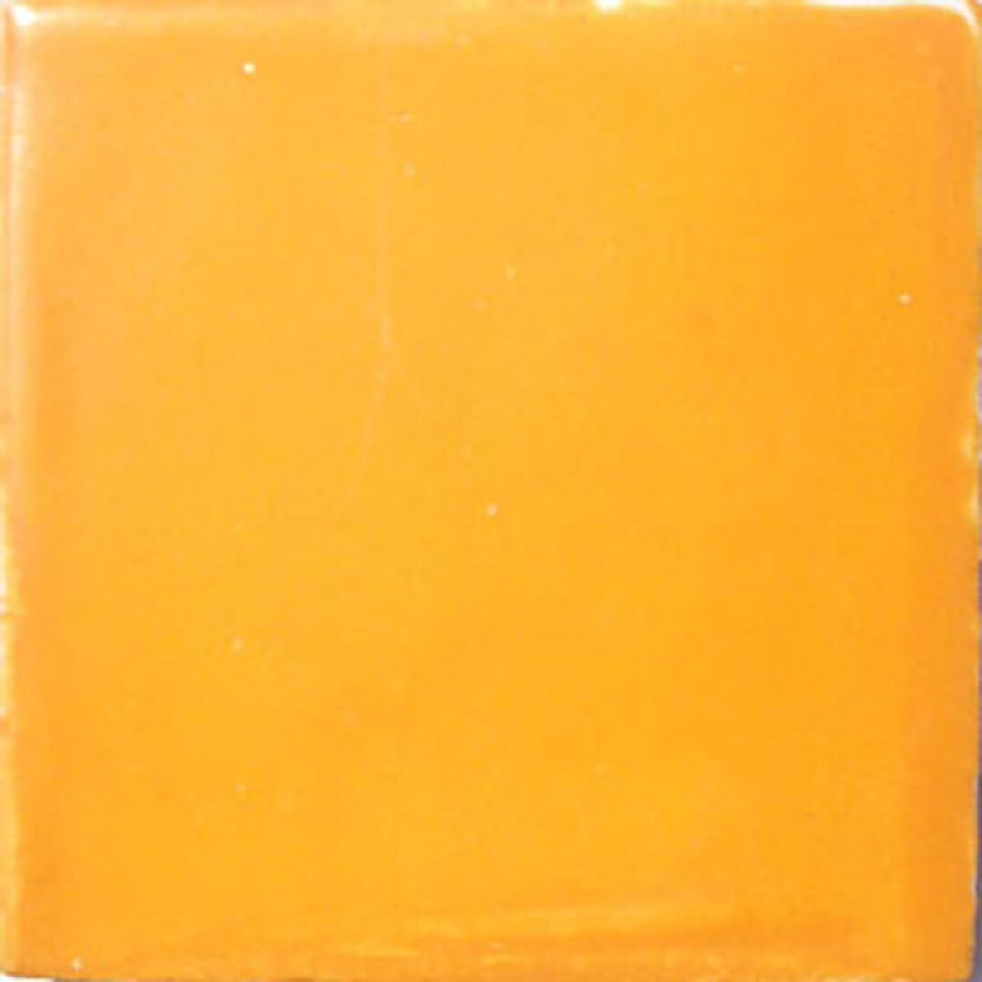 S#007)) Mexican Ceramic 4x4 Inch Hand Made Tile Washed Yellow - Etsy