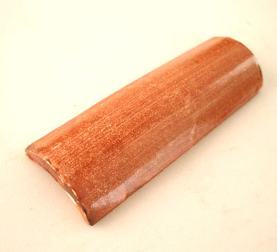 1 Bull Nose Quarter Round Trim Tile 4x1.5 Inch Mexican Ceramic Hand ...