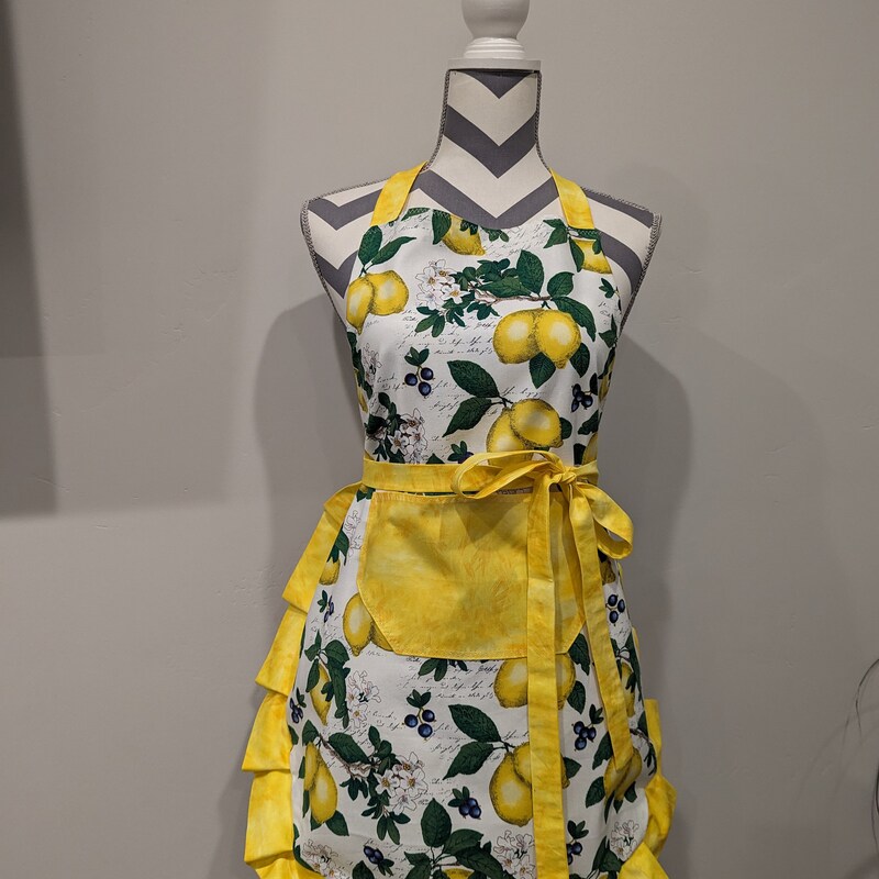 Lemon Apron - Etsy