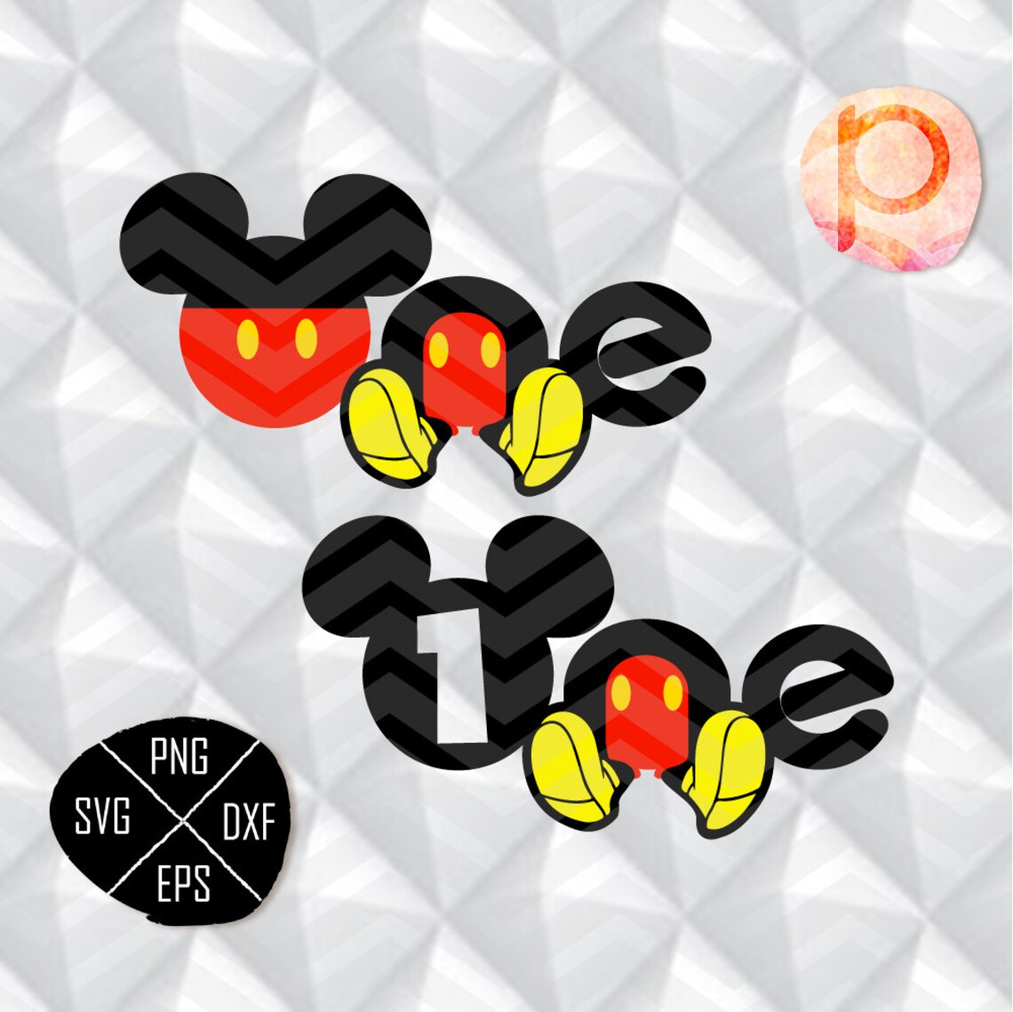 Disney One Birthday Svgdisney First Birthday Svgone Year Old - Etsy