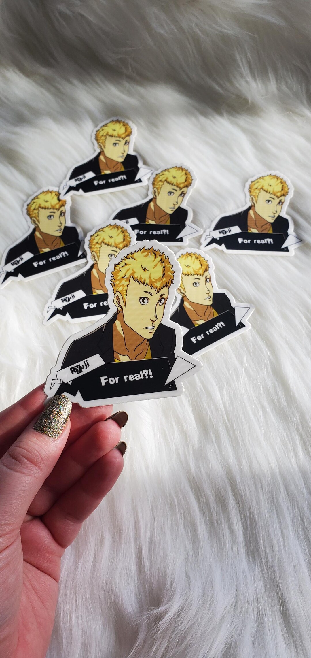 Persona 5 P5 Ryuji Sakamoto Skull for Real Sticker - Etsy